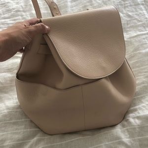 Cuyana | Bags | Cuyana Blush Pebbled Leather Backpack | Poshmark